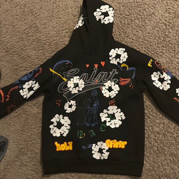 Denim Tears | Sweaters | Denim Tears Saint Hoodie | Poshmark
